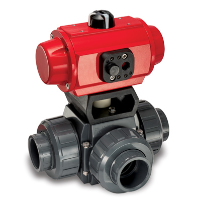 Multi-Port Industrial Ball Valves - Type 33 - Chemline Plastics